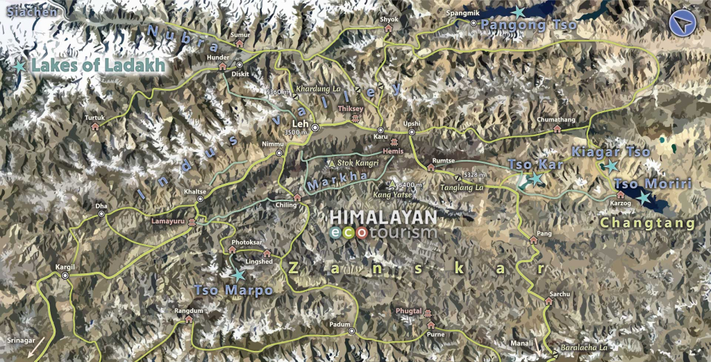 Lakes of Ladakh - Himalayan Ecotourism