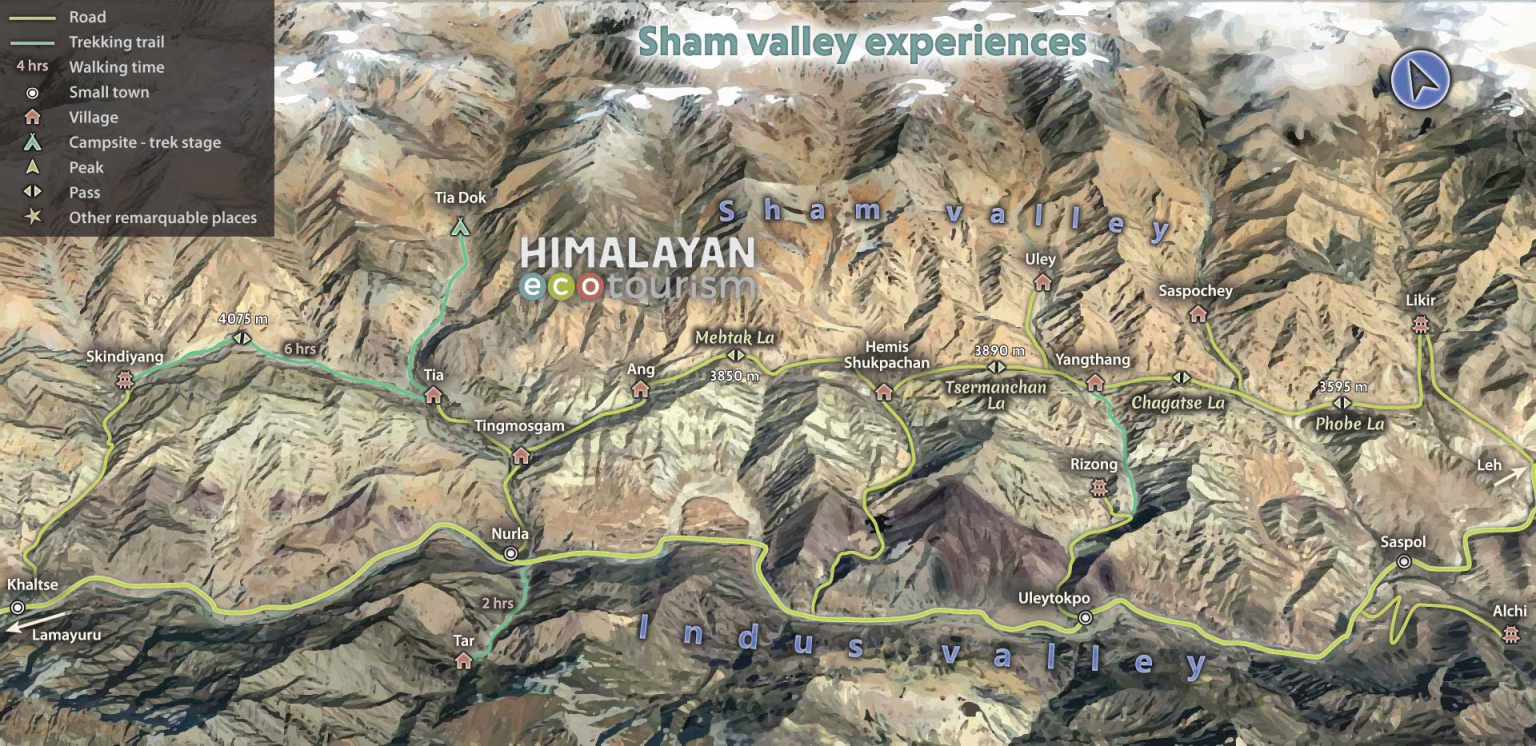 The Sham valley trek (baby trek of Ladakh) - Himalayan Ecotourism